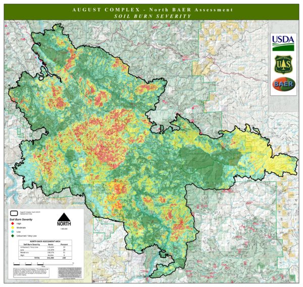 August Complex - Bigfoot Trail