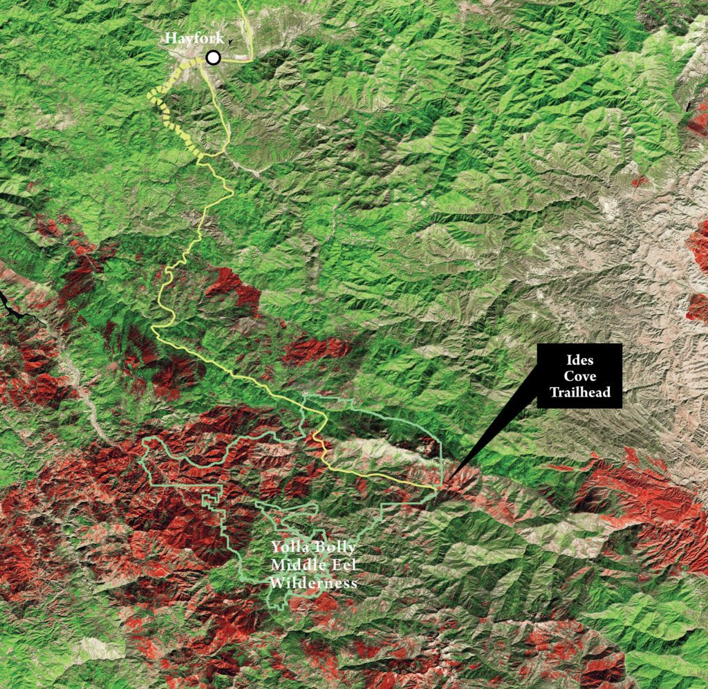 August Complex - Bigfoot Trail