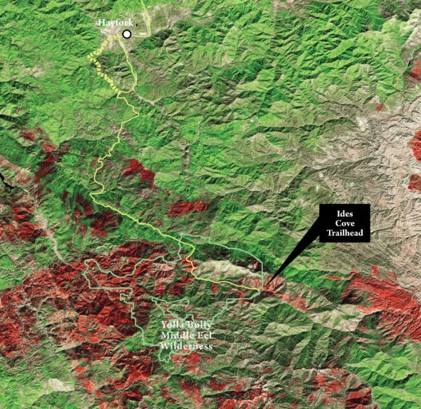 August Complex - Bigfoot Trail